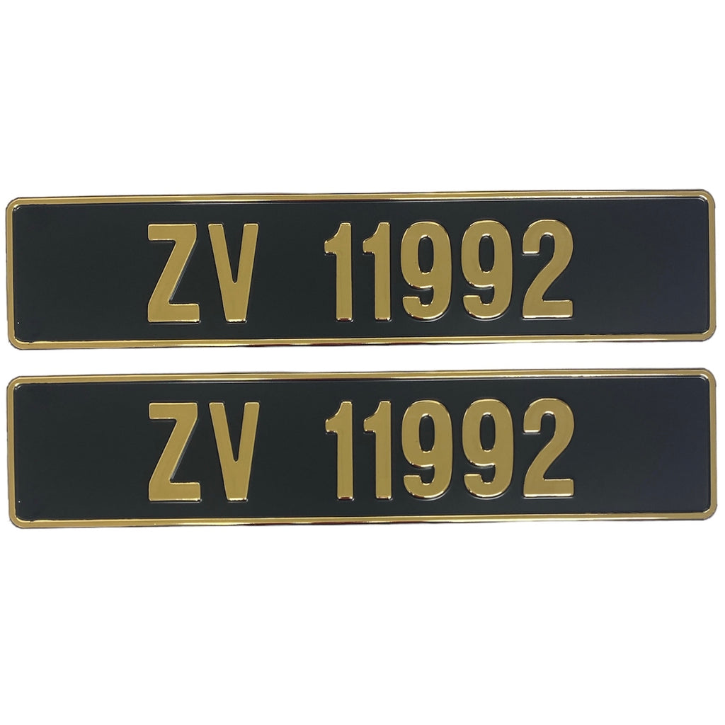 Classic Number Plates — Fresh Plates