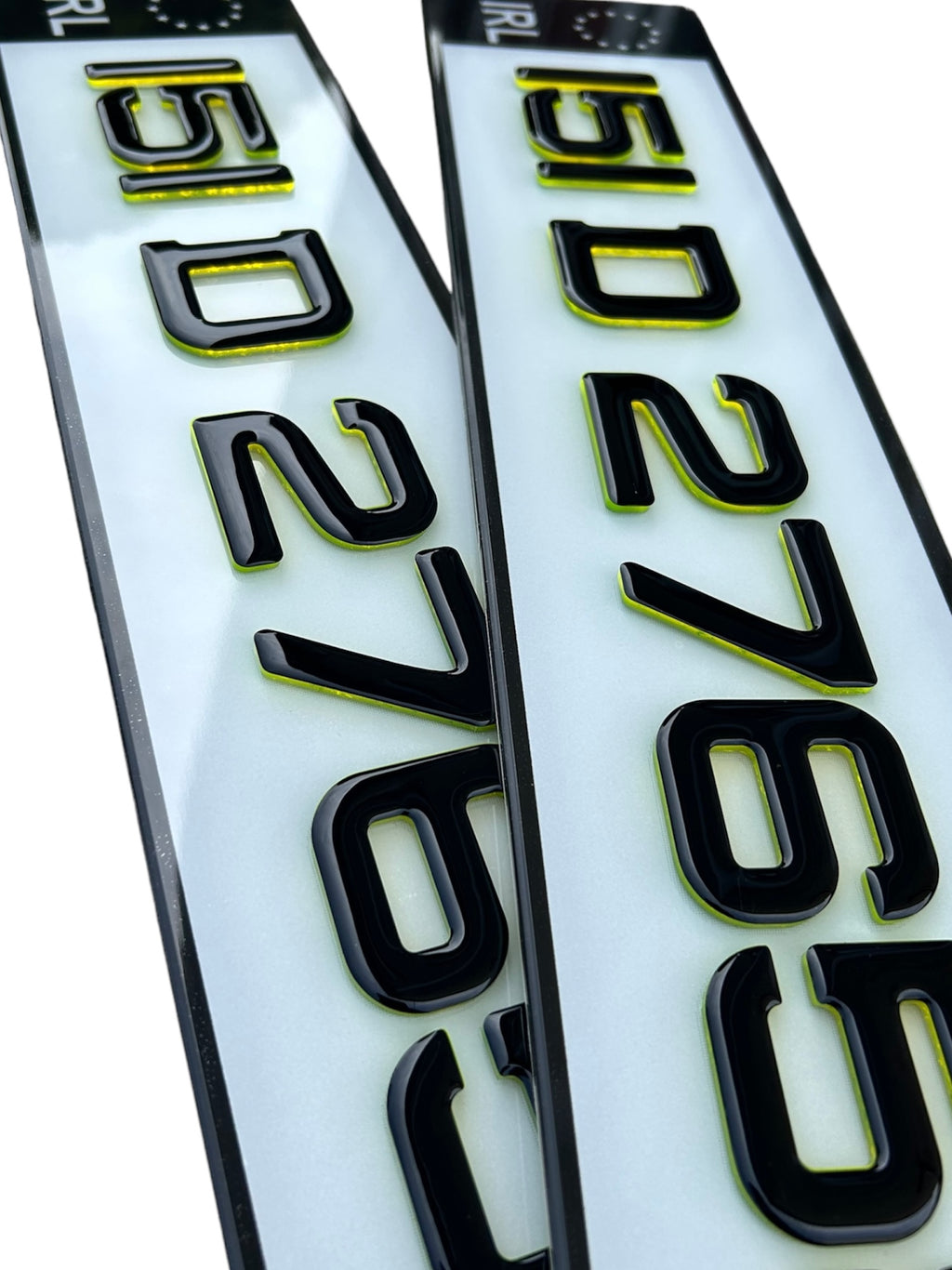 Gel Number Plates — Fresh Plates