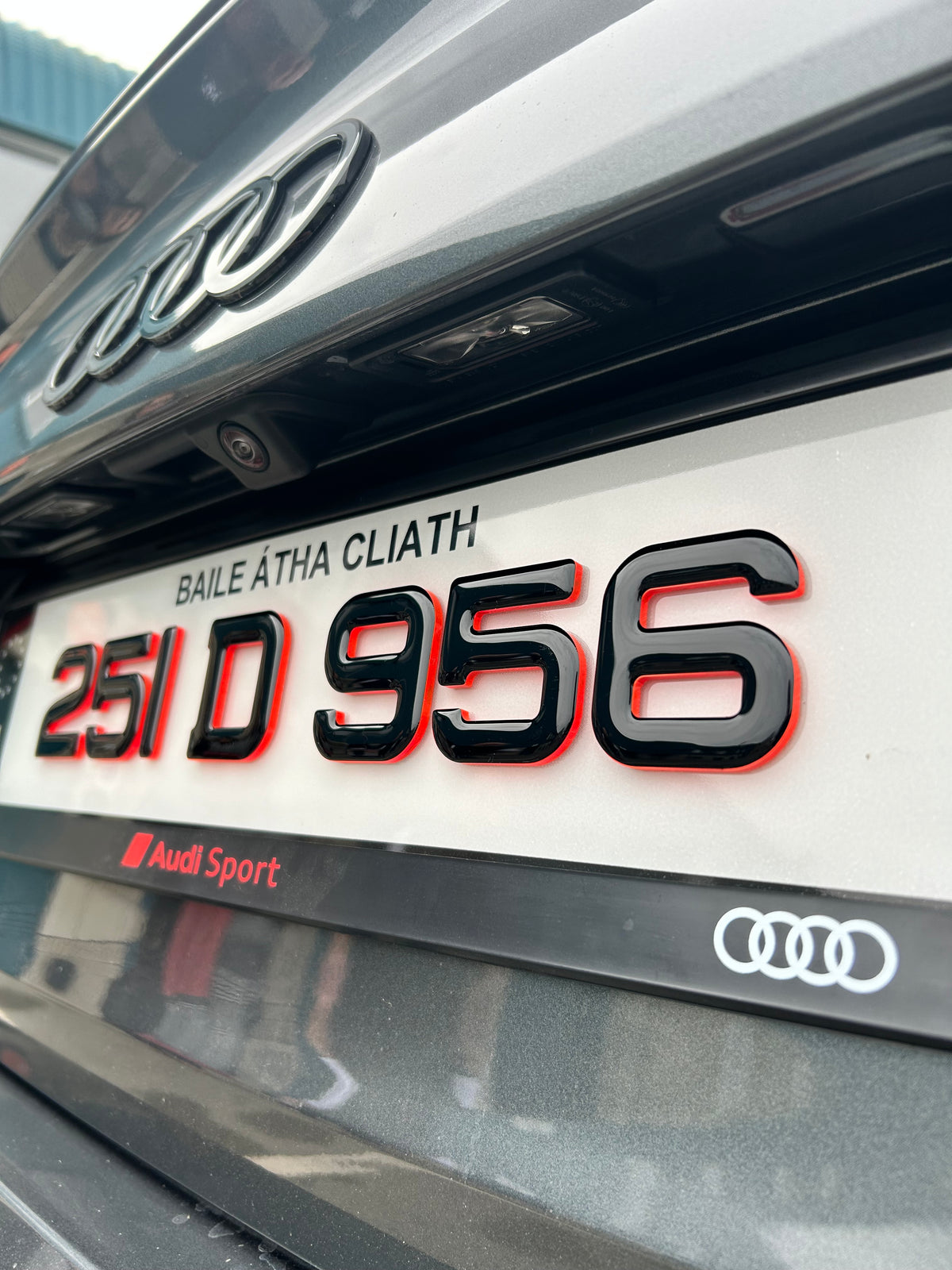 4D Gel Neon Number Plates (x2) — Fresh Plates