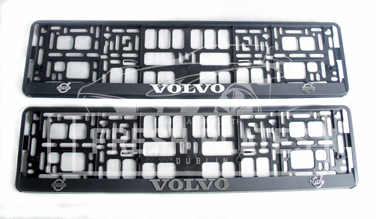 3D Volvo Number Plate Frame (x2) — Fresh Plates