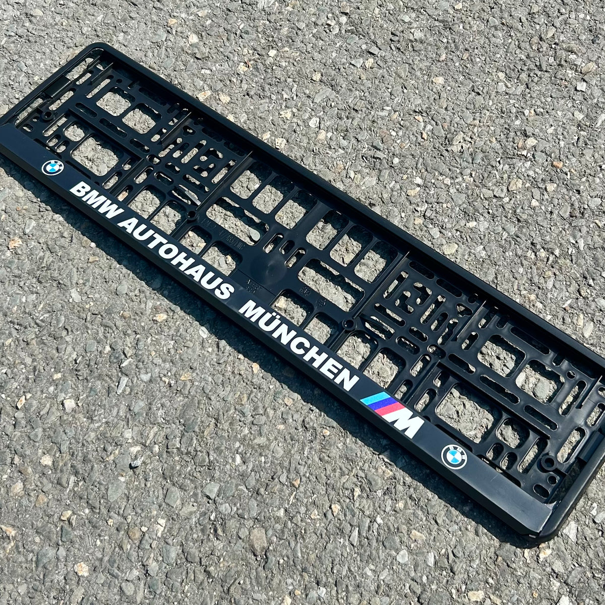 BMW Autohaus Number Plate Frame (x2) — Fresh Plates