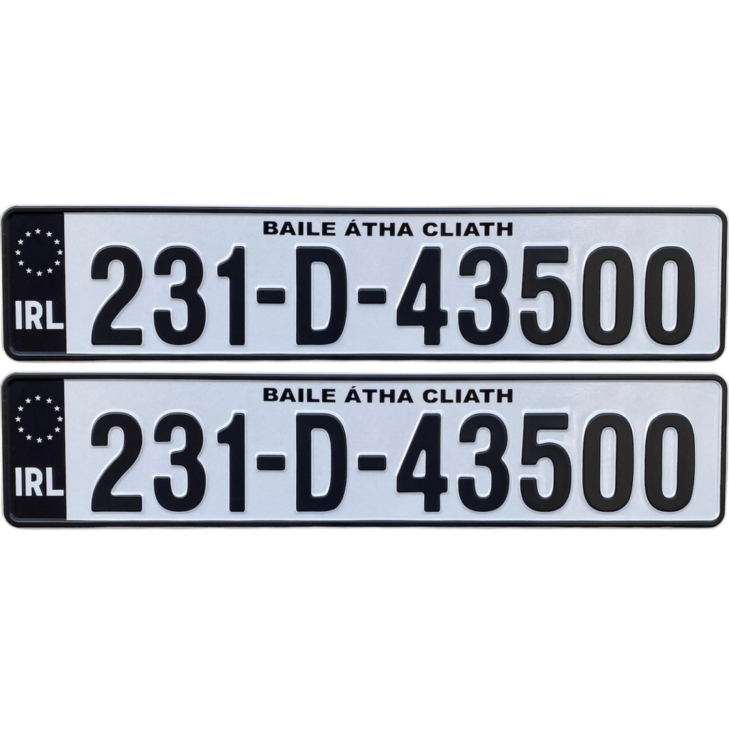 Pressed Metal Number Plates — Fresh Plates