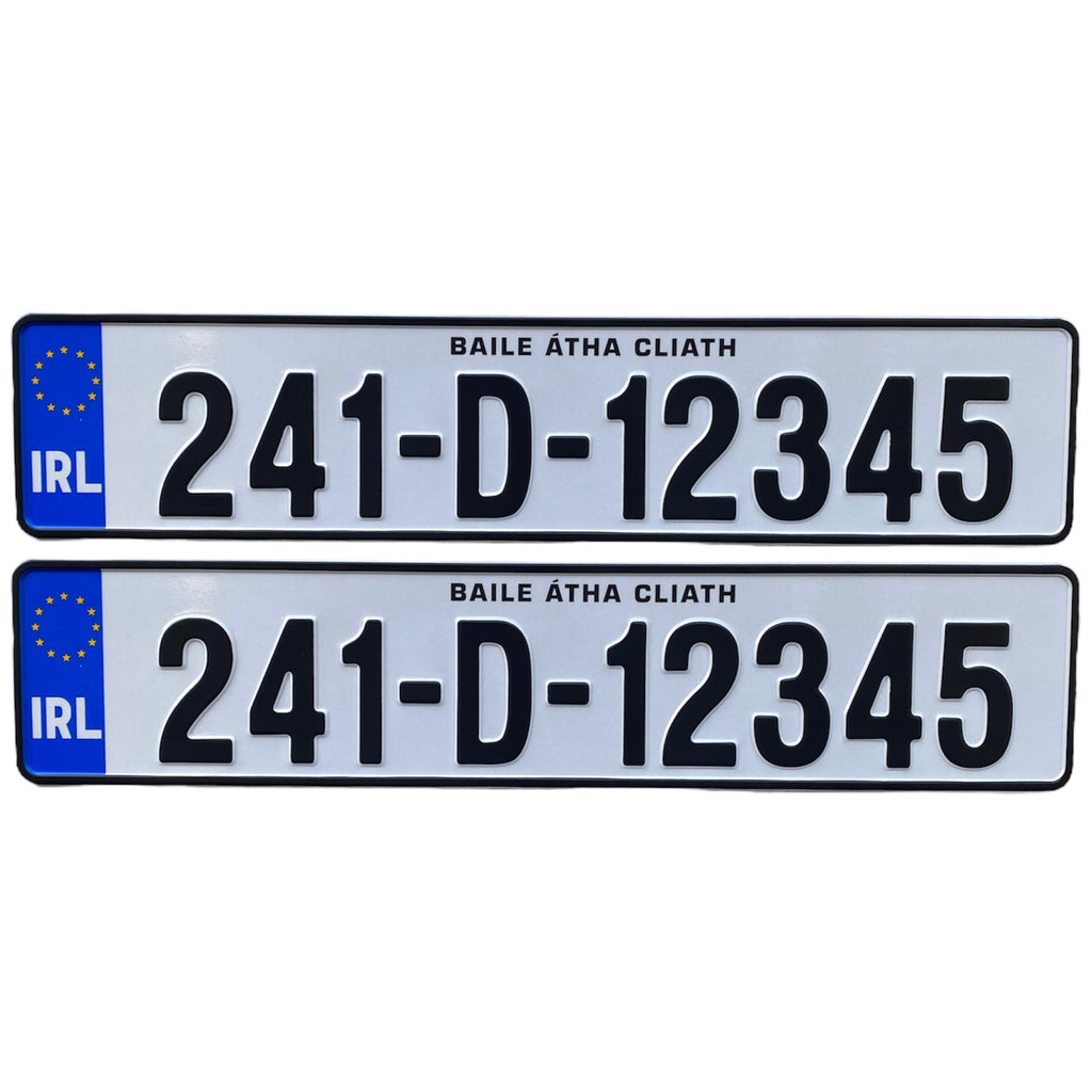Pressed Metal Number Plates — Fresh Plates
