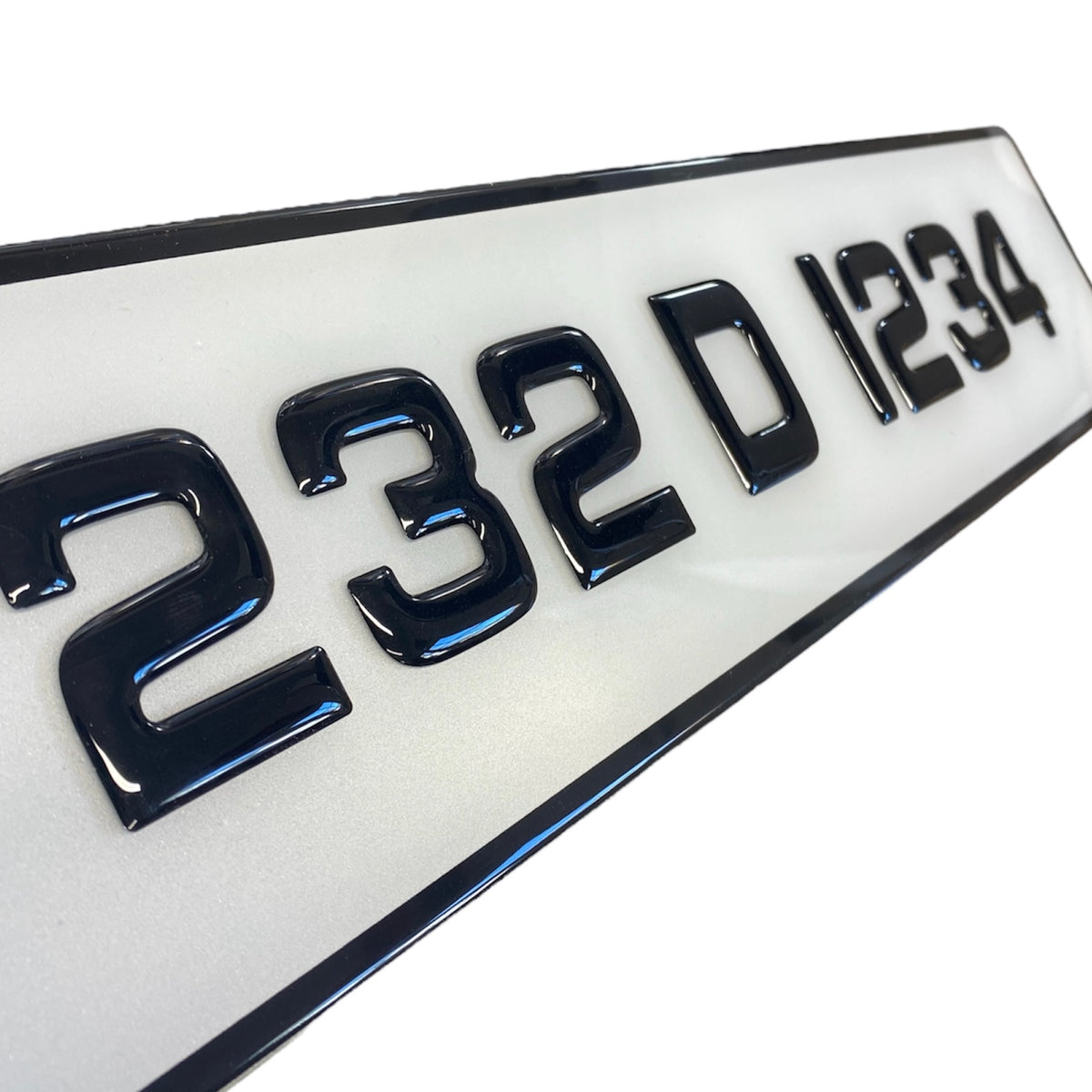 3D Gel - Number Plates (x2) — Fresh Plates