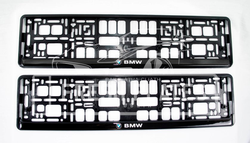 BMW Number Plate Frame (x2) — Fresh Plates