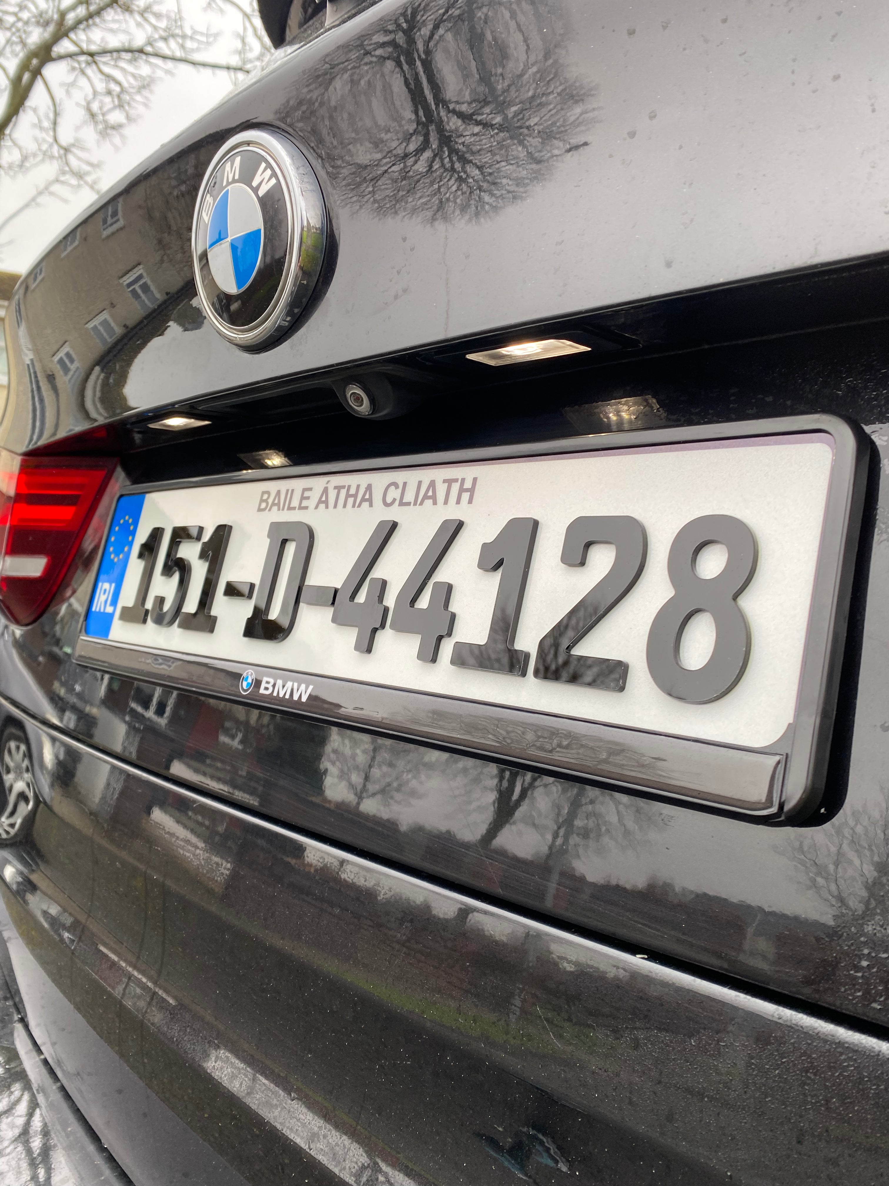3MM 4D Blackout IRL Standard Font Number Plates – Fresh Plates