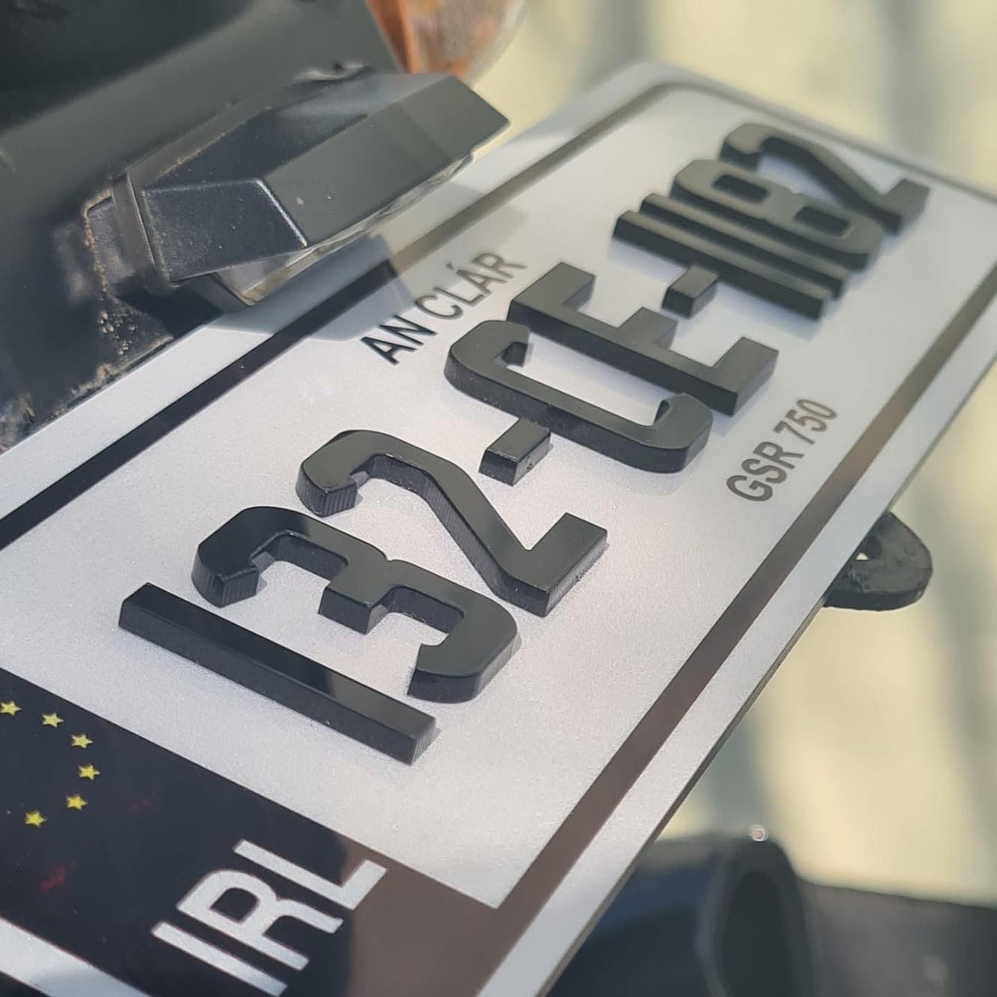 4D Motorbike Plate 230mm x 75mm — Fresh Plates